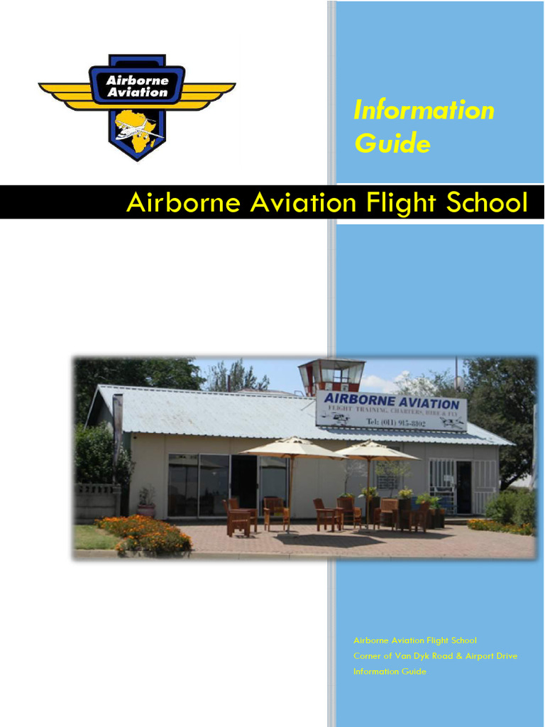 Airborne Aviation Flight School Guide | PDF | Flight Instructor | Aviation