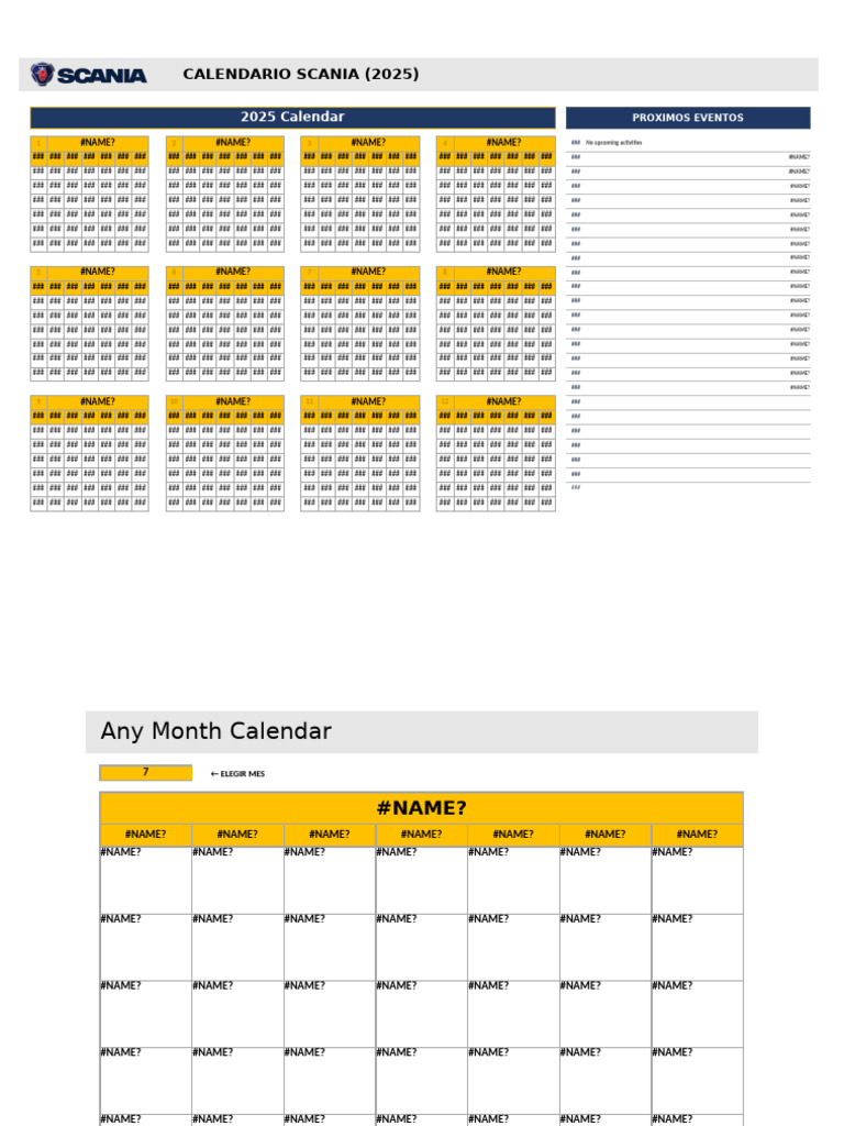2025 Calendar Planner | PDF