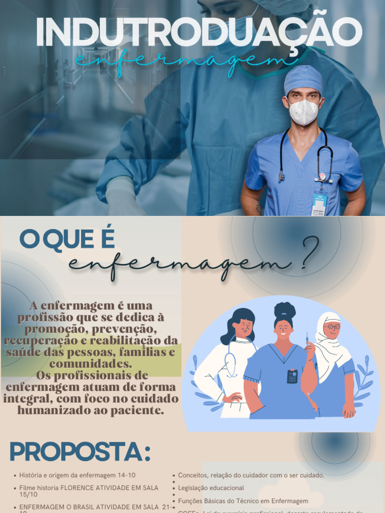 História e Evolução da Enfermagem | PDF | Enfermagem | Florence Nightingale