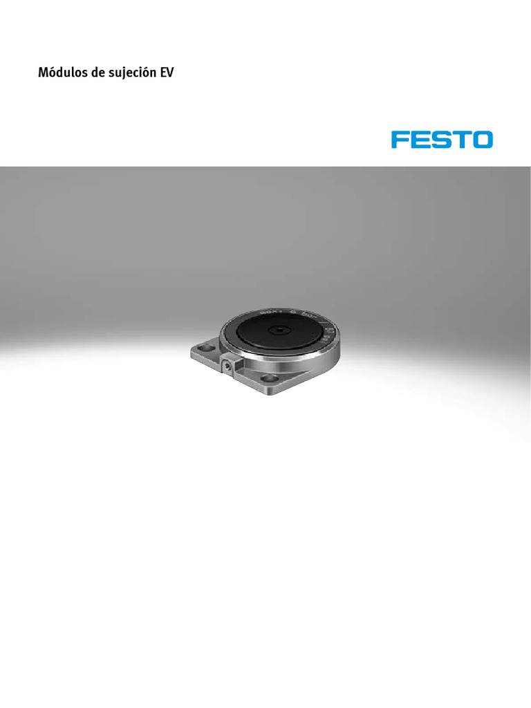 Festo Modulo de Sujeccion Neumatico | PDF