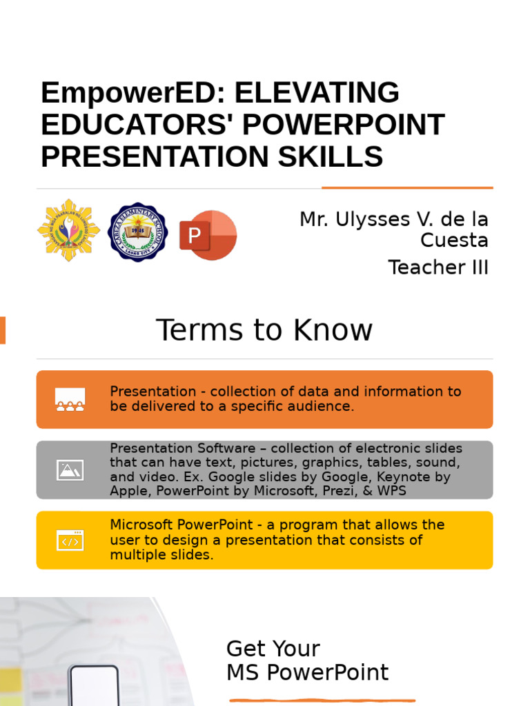 LAC Basic PowerPoint Skills For Teachers | PDF | Microsoft Power Point | Software