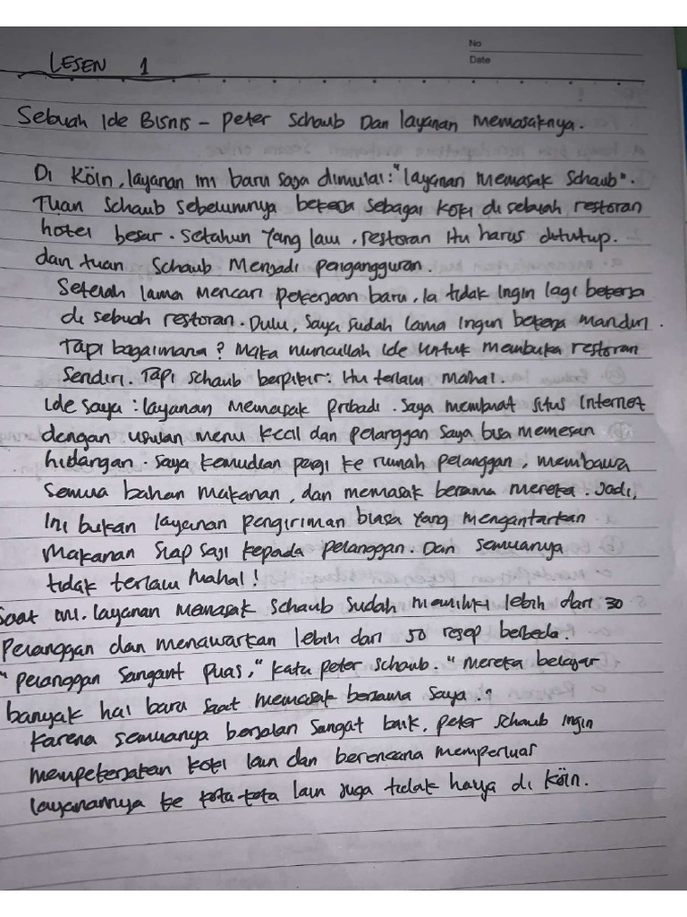 Hausaufgaben Lesen Und Horen. 12-13 | PDF