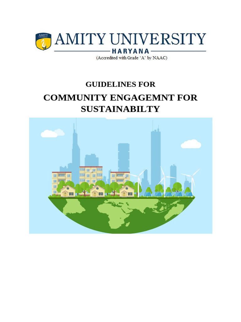 Community Engagement Programme Revised | PDF | Sustainability | Performance Indicator