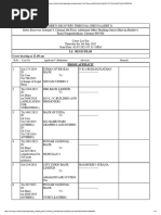 DRT - 1 PO Court - Cause List | PDF