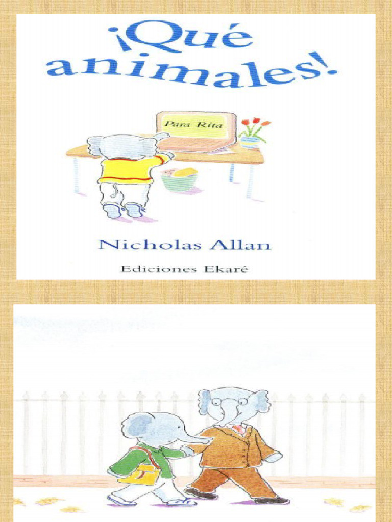 Libro... Que Animales!! | PDF