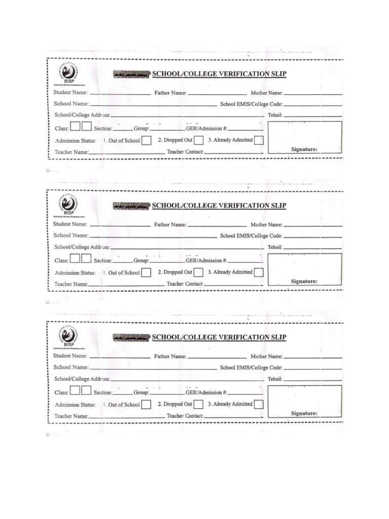 School Form | PDF