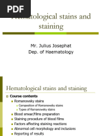 Giemsa Staining Procedure for Malaria | PDF | Staining