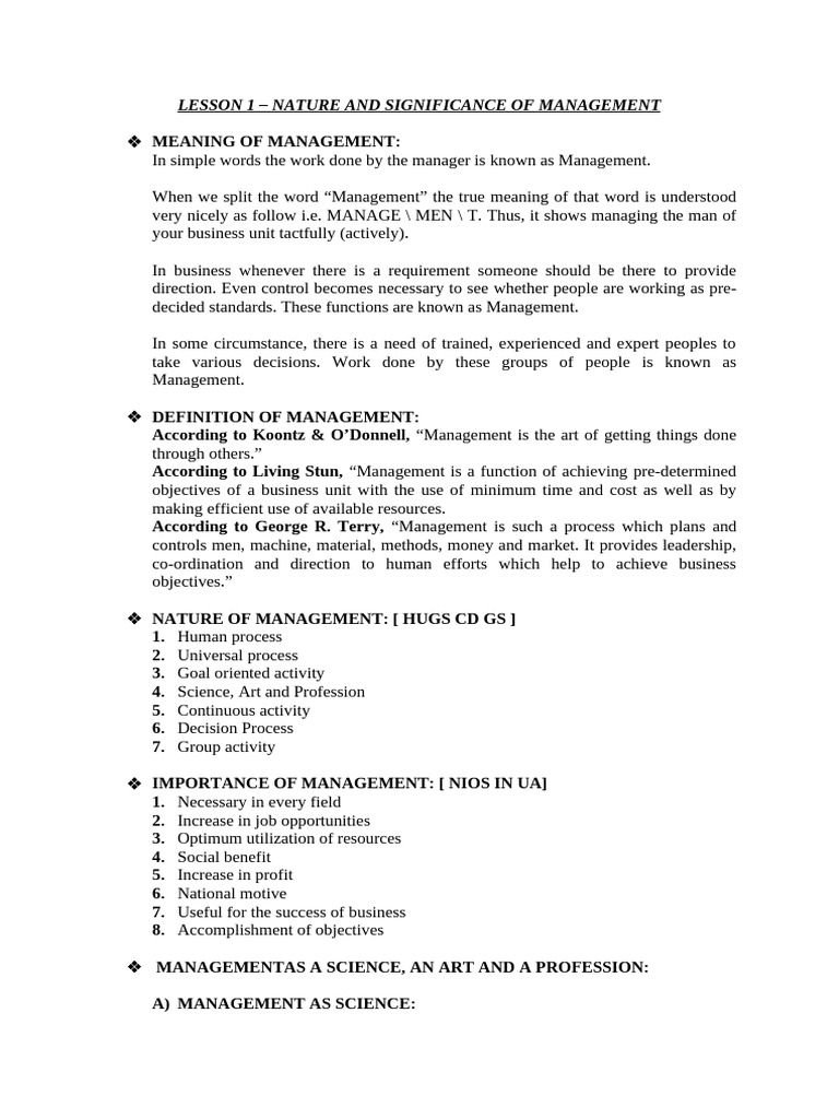 Understanding Management Fundamentals | PDF | Human Resource Management ...