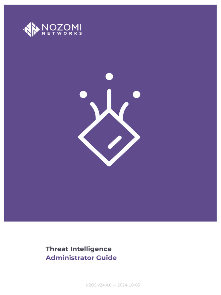 Threat Intelligence - Administrator Guide | PDF | Computer Network | Domain Name System