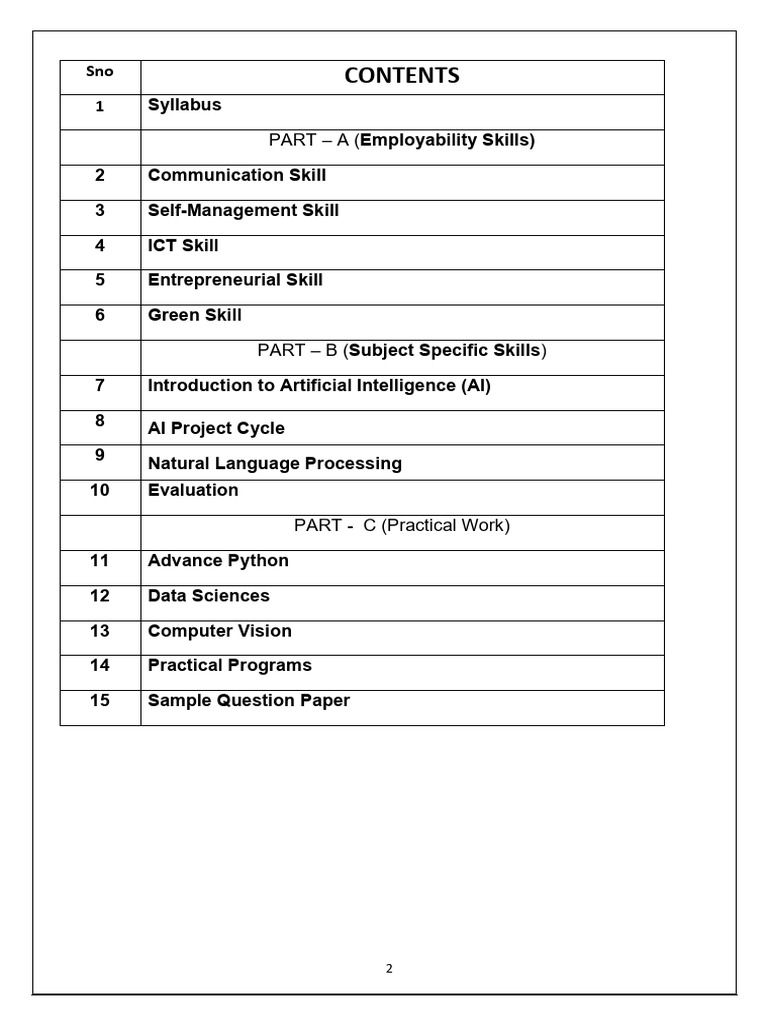 Artificial Intelligence Class 10 From 6 67 | PDF | Operating System ...
