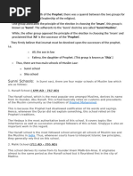 Overview of the Four Islamic Madhabs | PDF | Sharia | Hadith