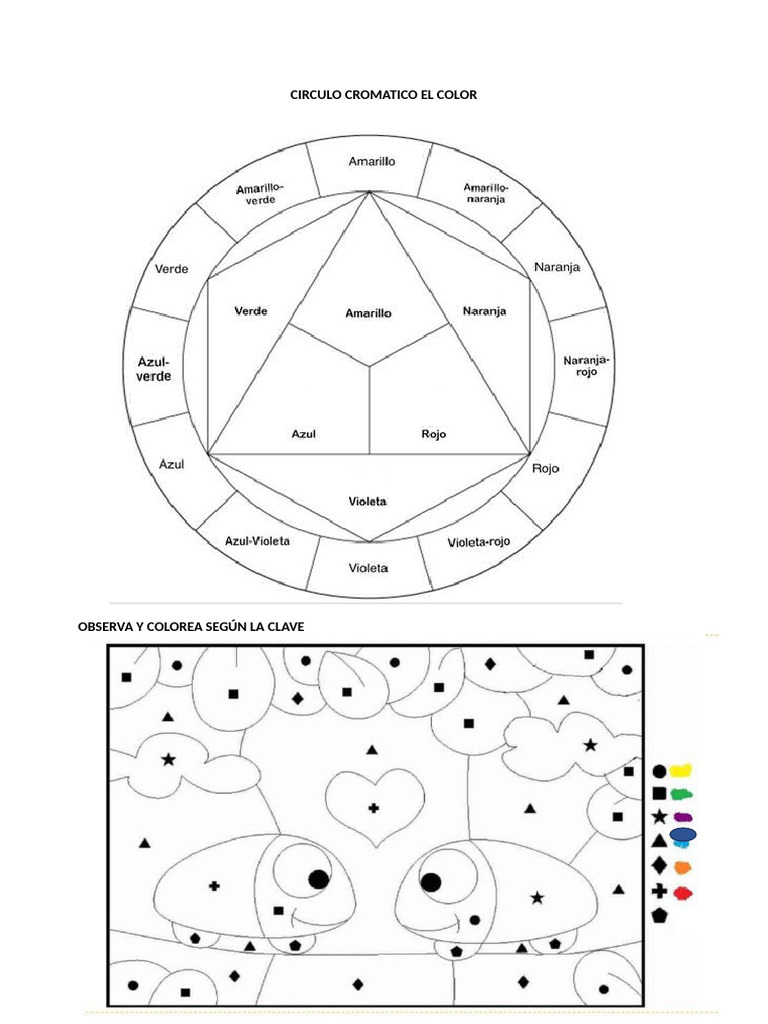 Circulo Cromatico El Color | PDF