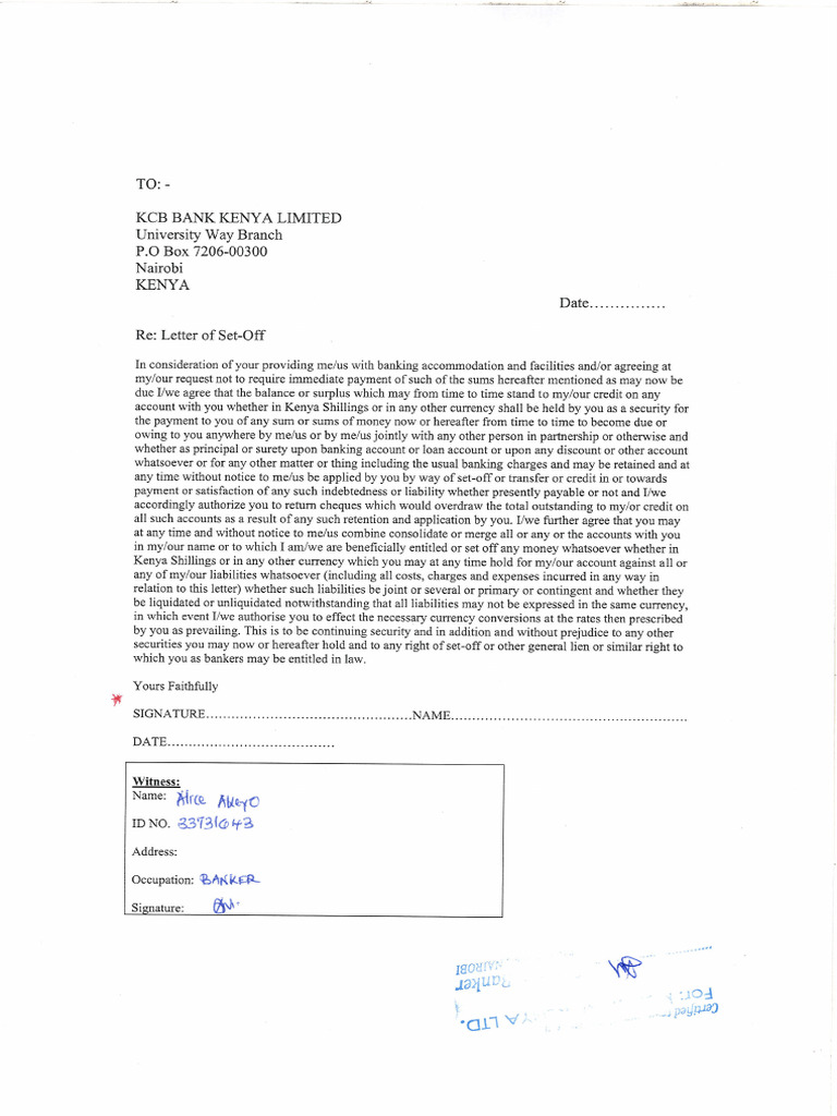 Alan Set Off | PDF