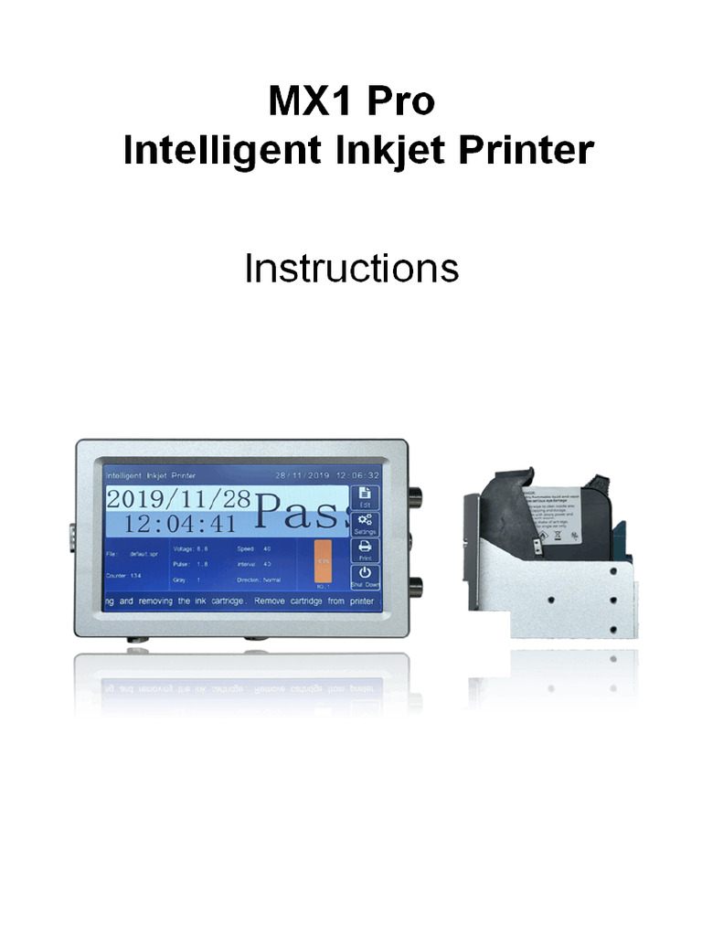 Instructions of MX1 Pro | PDF