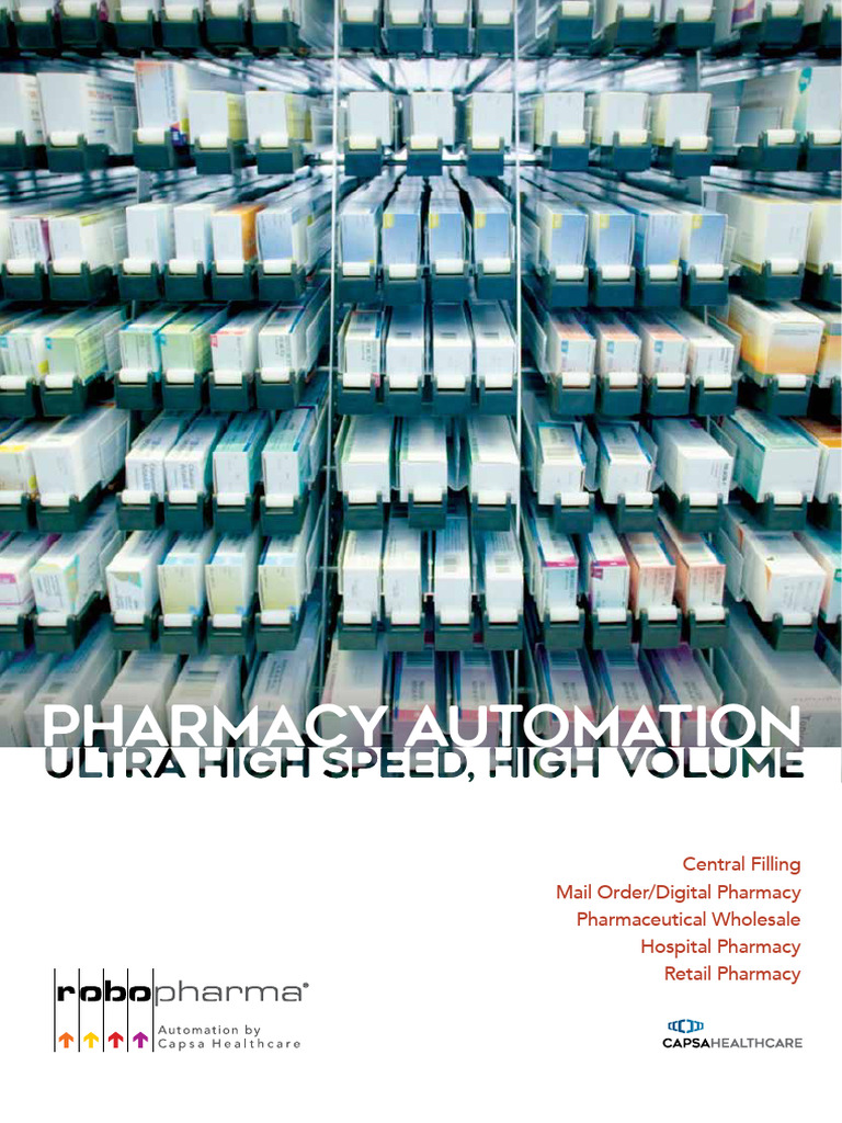 RoboPharma: Central Filling Automation | PDF | Pharmacy | Automation