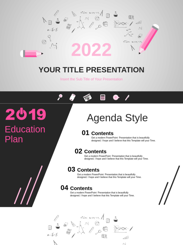 114 Education Plan PowerPoint Templates | PDF | Infographics ...