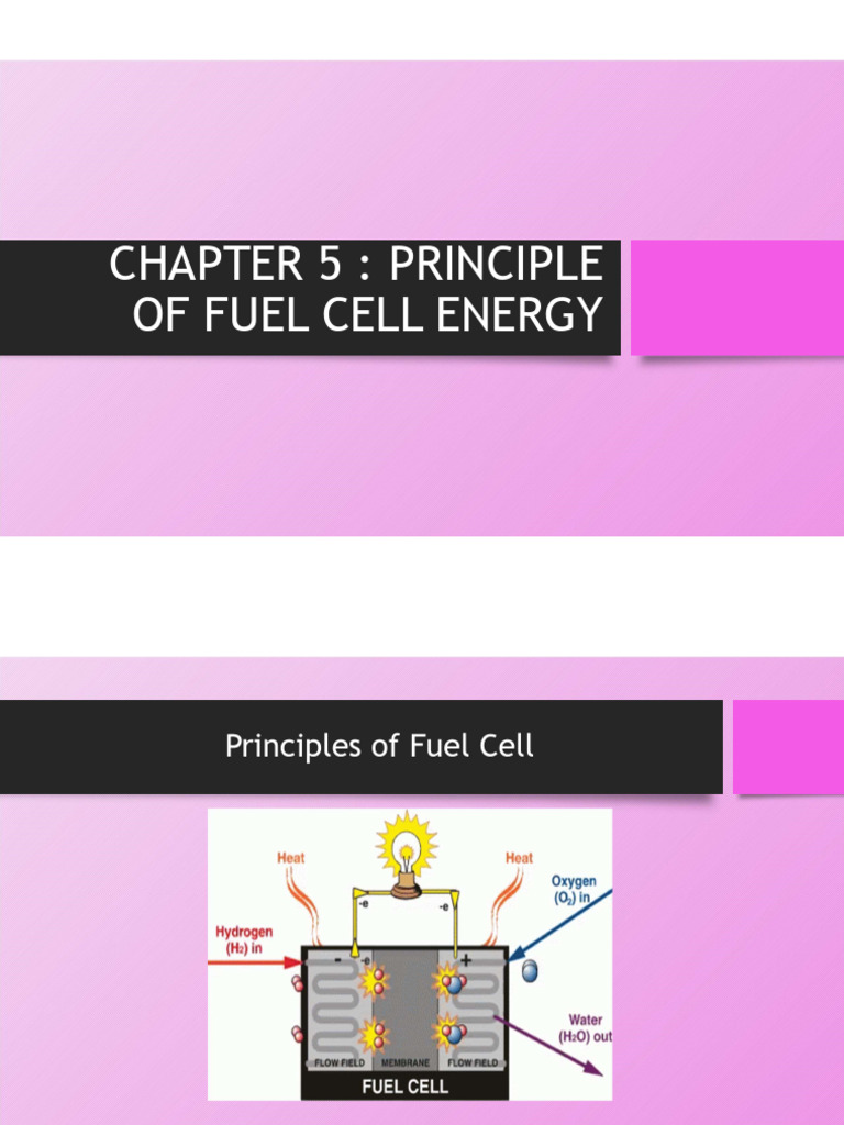 Topic 5 - Principle of Fuel Cell Energy - Rev1 | PDF | Fuel Cell ...