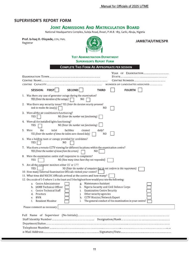 2025 Utme Forms | PDF
