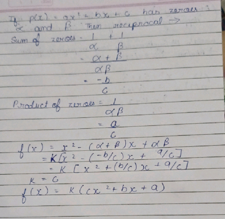 Find A Quadratic Polynomial Whose Pdf