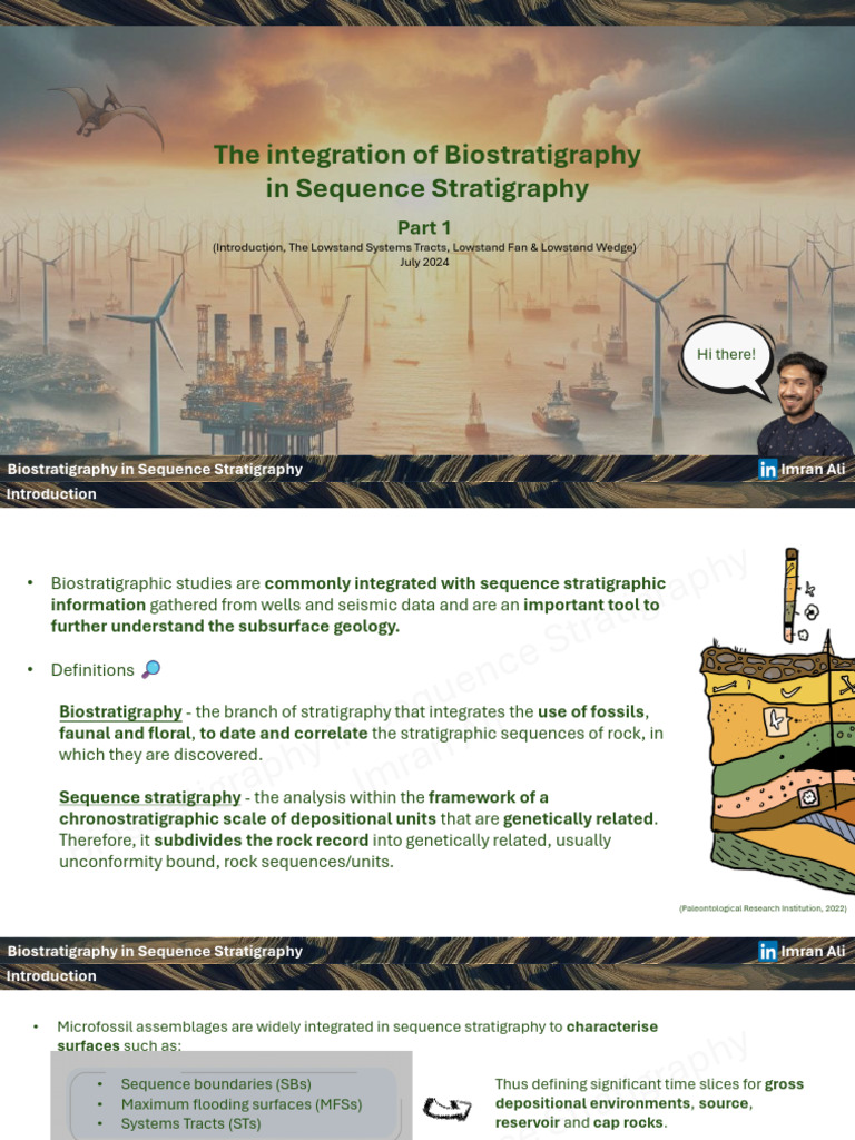 The Integration of Biostratigraphy in Sequence Stratigraphy Part 1 | PDF | Stratigraphy | Earth ...