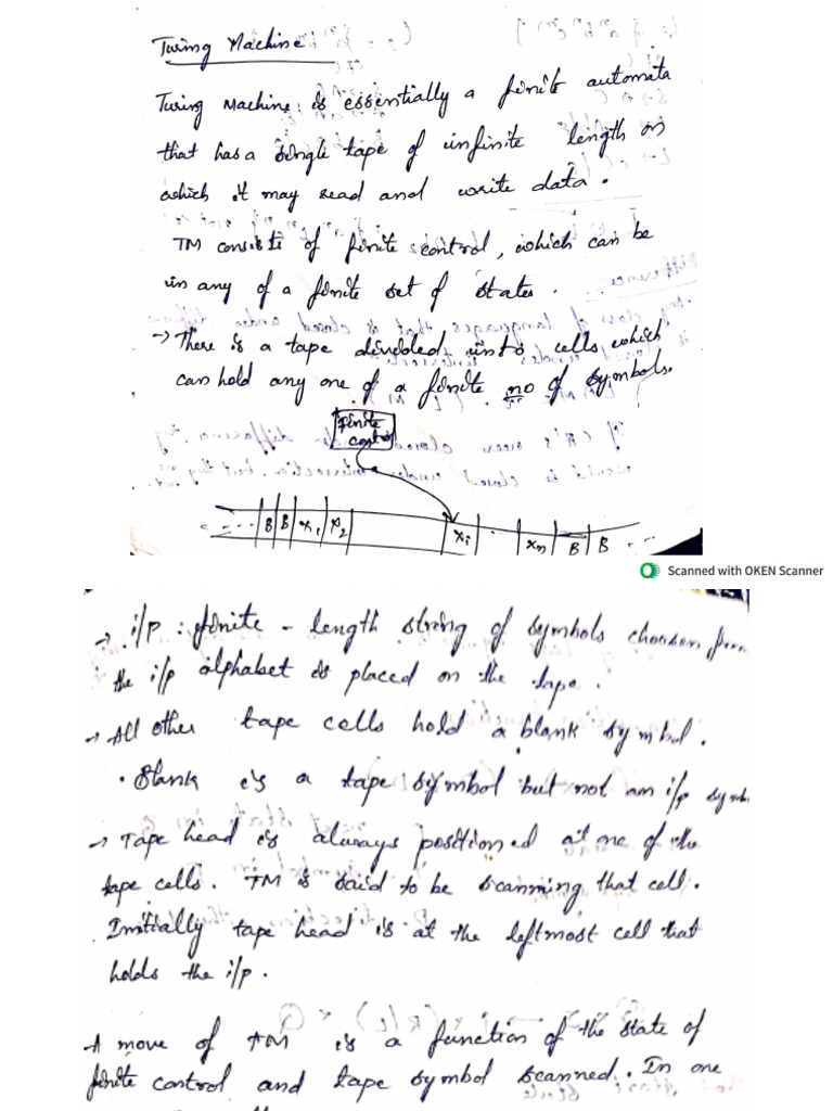 Turing Machine | PDF