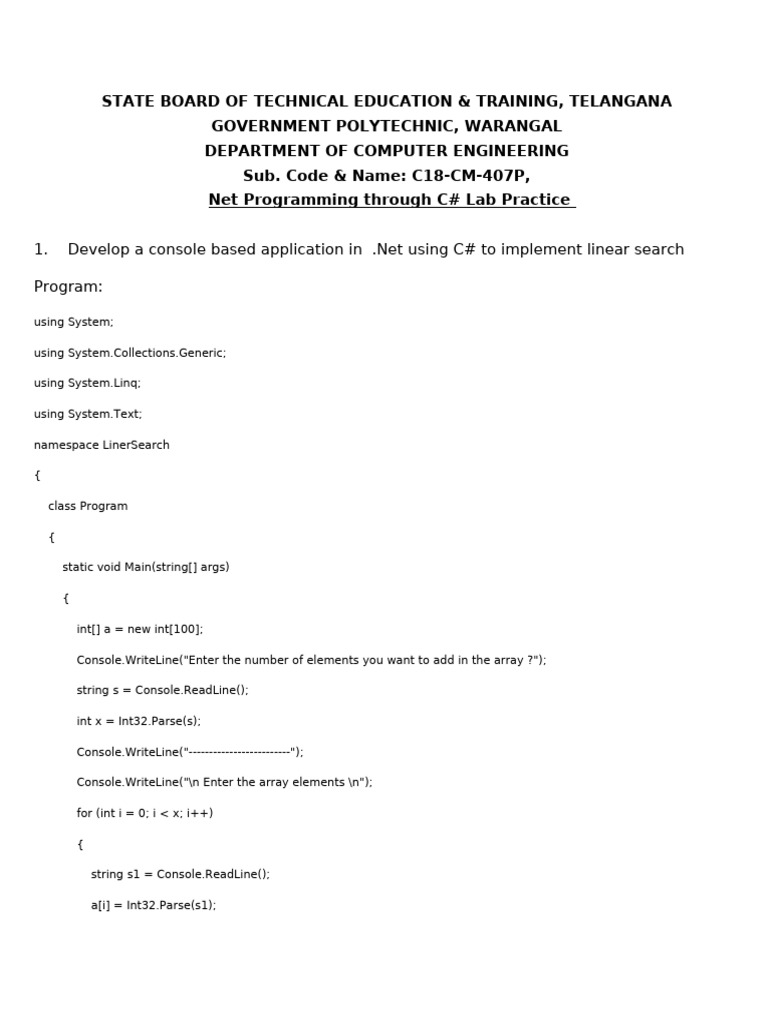 Bram Has Tram | PDF | C Sharp (Programming Language) | Programming Paradigms