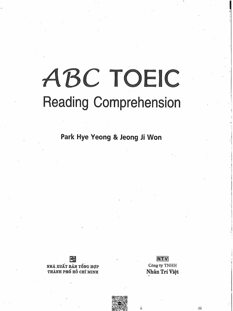 ABC Toeic Reading | PDF