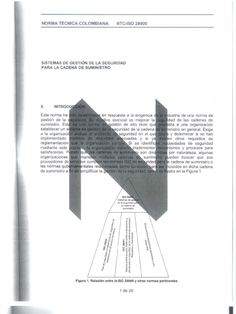 Norma ISO 28000 | PDF