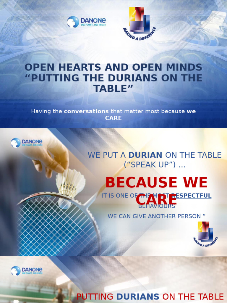 Durians On The Table-Training Deck | PDF