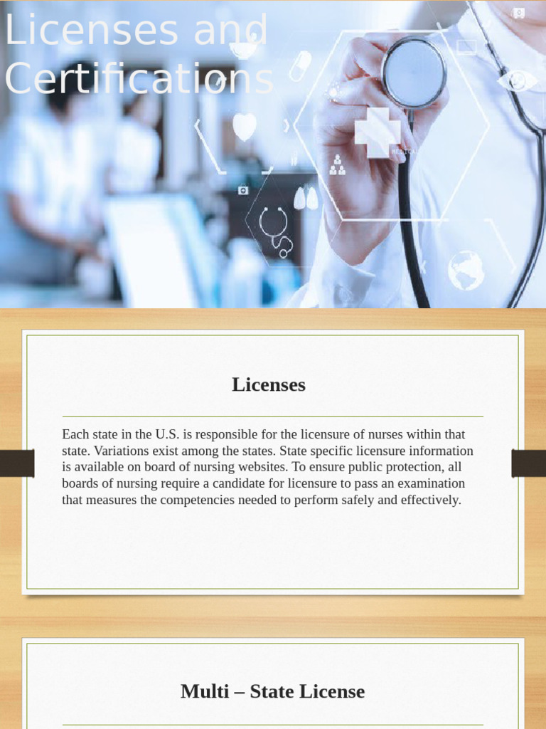 Nursing Licenses and Certifications Guide | PDF | Cardiopulmonary ...