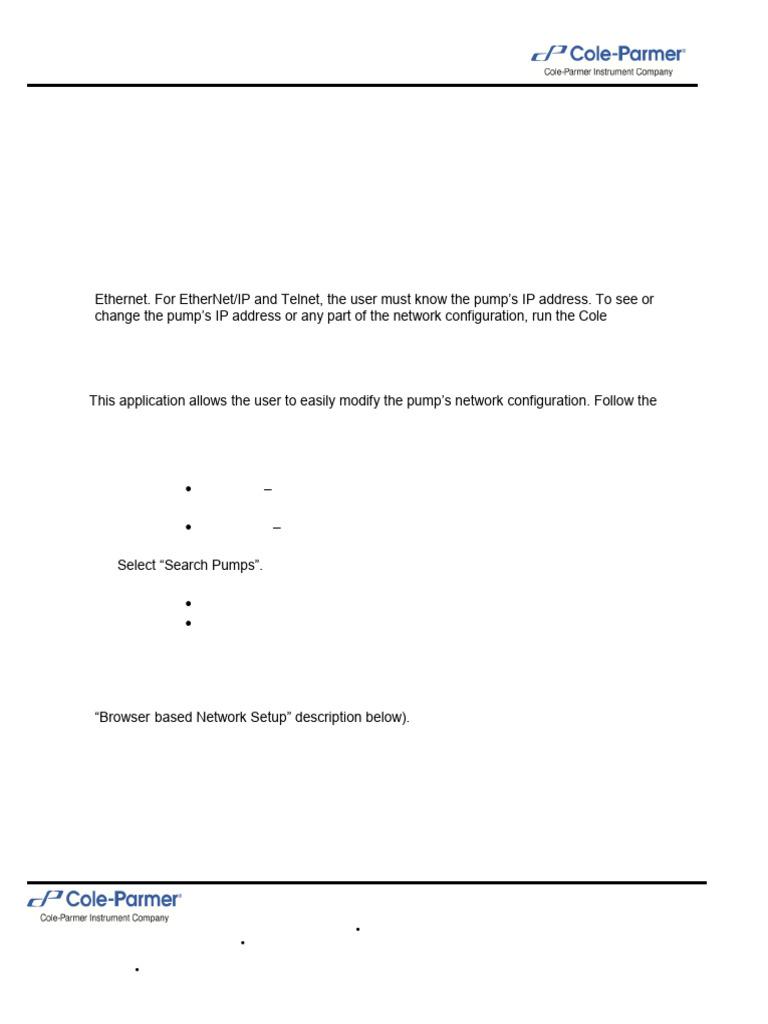 Masterflex Ethernet Ip Pump Drive Manual Addendum | PDF | Ip Address | Port (Computer Networking)