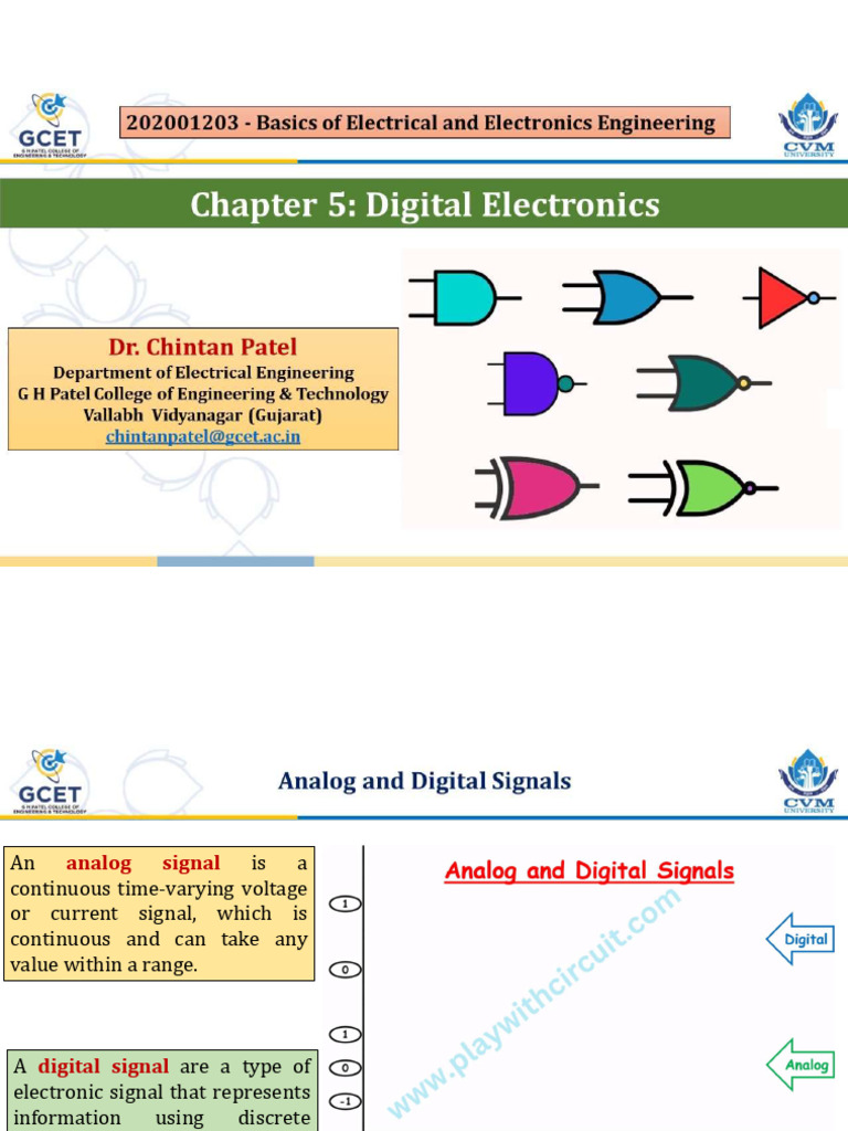 Digital Electronics | PDF