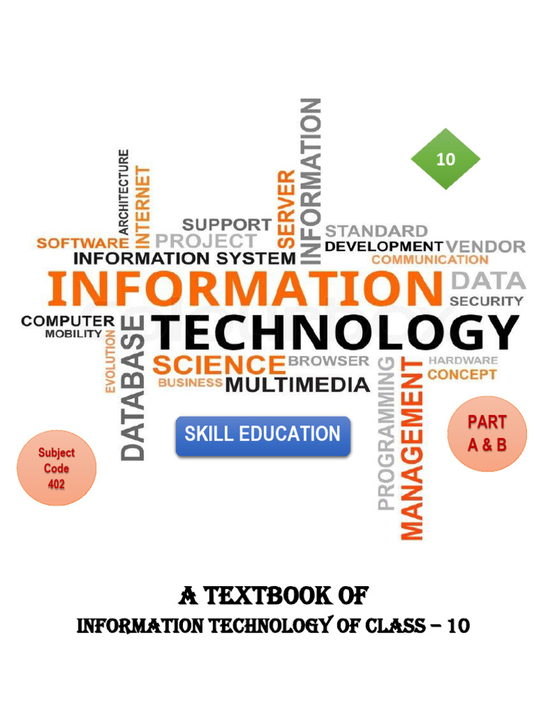 Class 10 IT Curriculum 2024-2025 | PDF | Nonverbal Communication | Verb