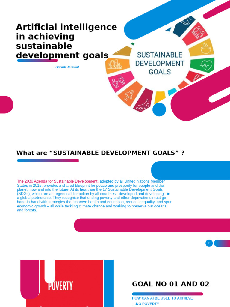 Artificial Intelligence in Achieving Sustainable Development Goals ...