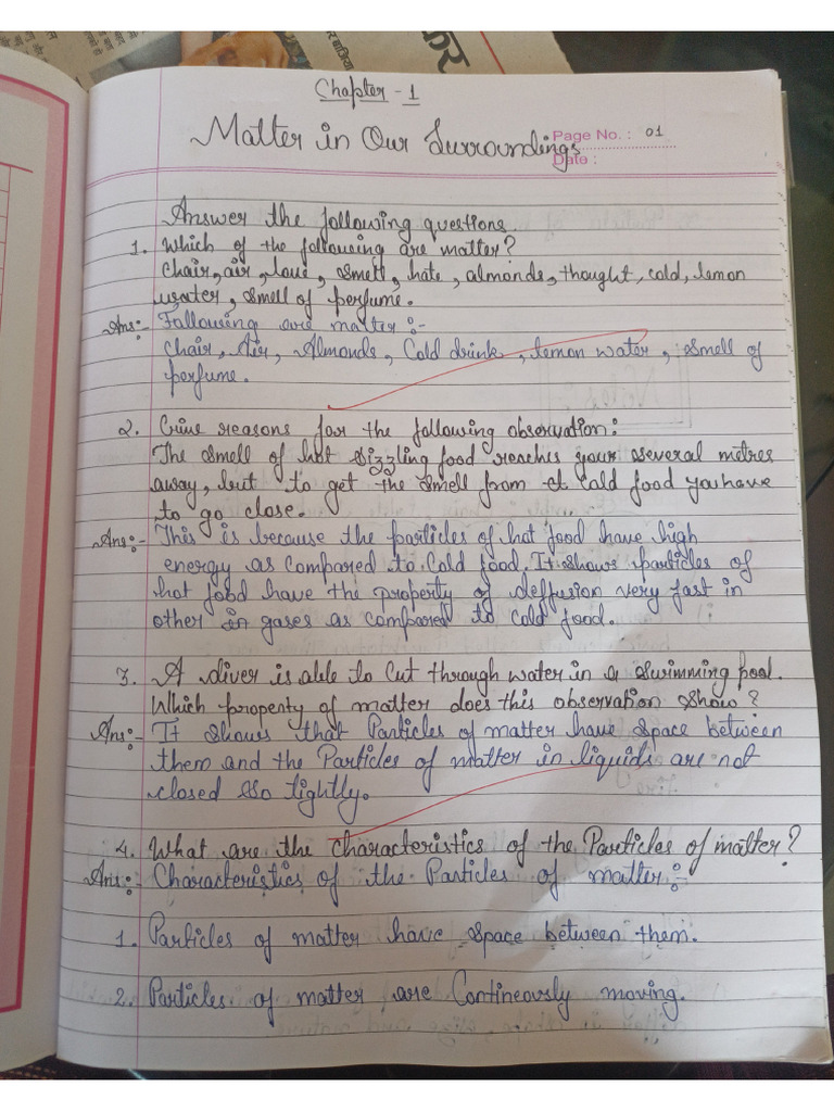 Chemistry Chapter 1 | PDF