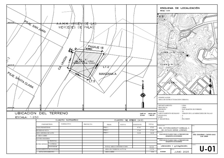Psje. San Juan: Pasaje 18 | PDF