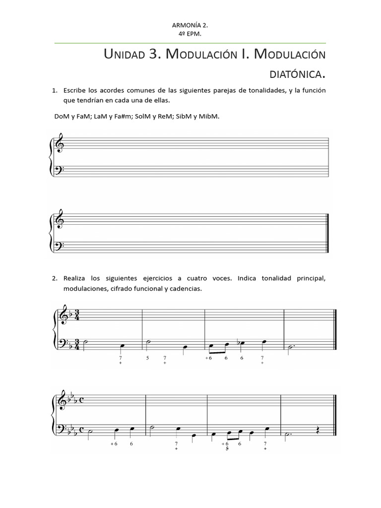 Unidad Didáctica 3. Ejercicios | PDF