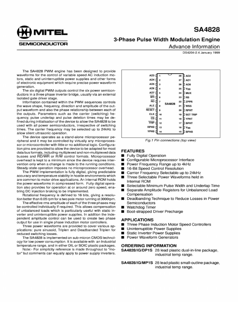Datasheet - HK Sa4828 191019 | PDF
