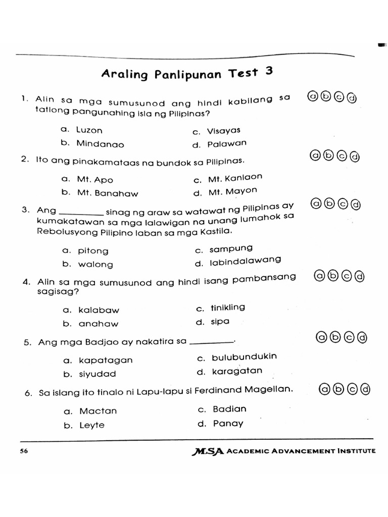 Ap Reviewer 3 | PDF