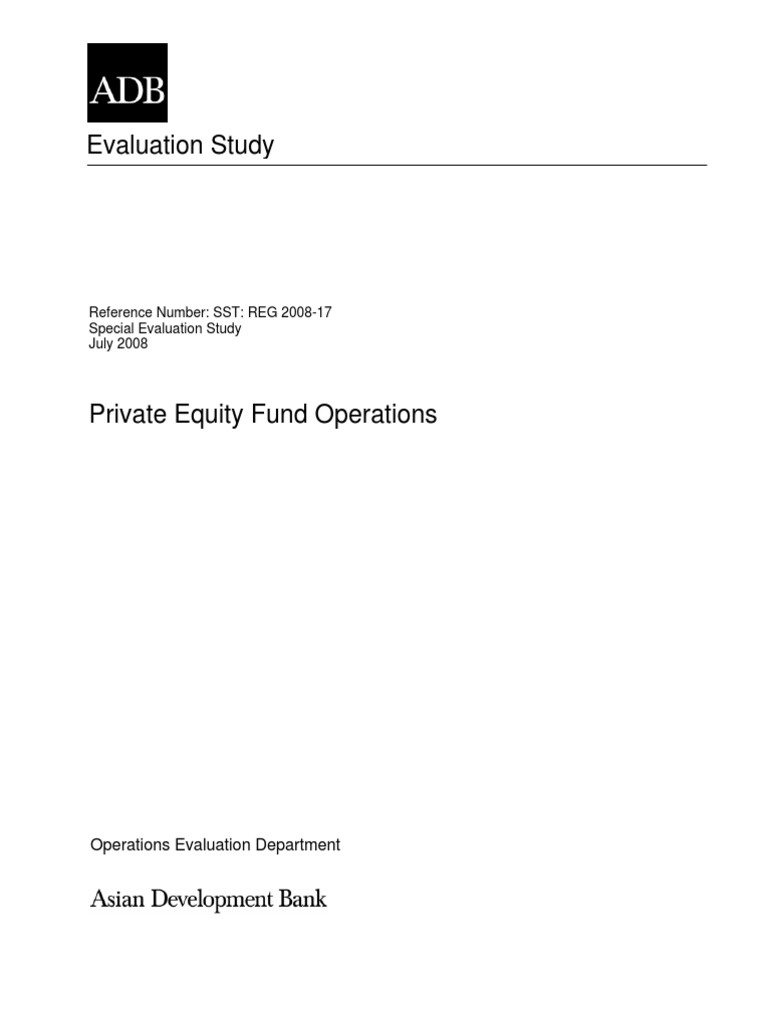 Private Equity Fund Operations | PDF | Asian Development Bank | Private ...