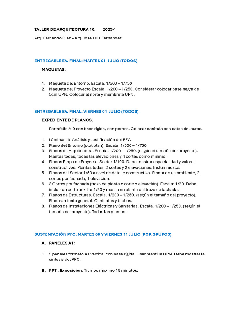 Entregable Final 2025-1 | PDF