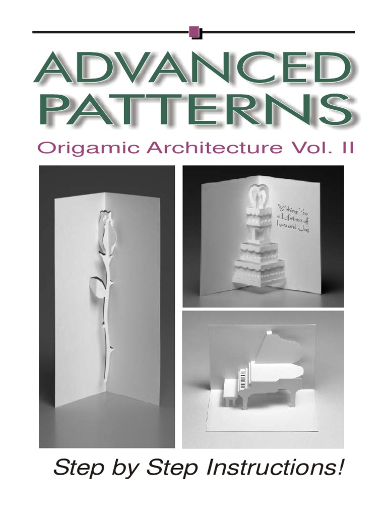 Advanced Patterns (Vol 2) | PDF | Origami | Knife