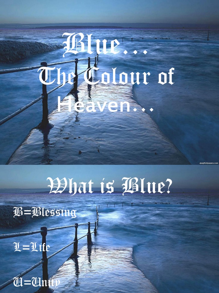 The Significance of Blue in Life | PDF | Blue