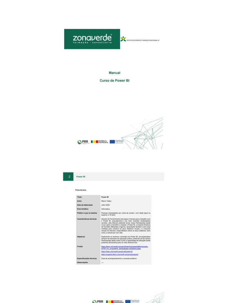 Power-BI Manual | PDF