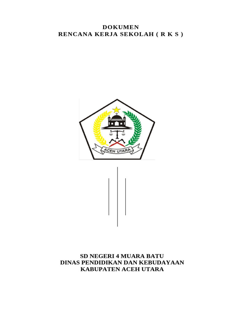 Rencana Kerja Sekolah (RKS) SDN 4 MB 2021 | PDF