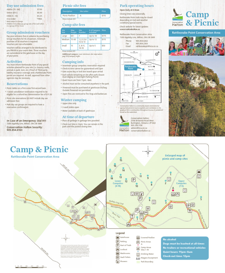Rattlesnake Camp and Picnic Brochure 2018 | PDF