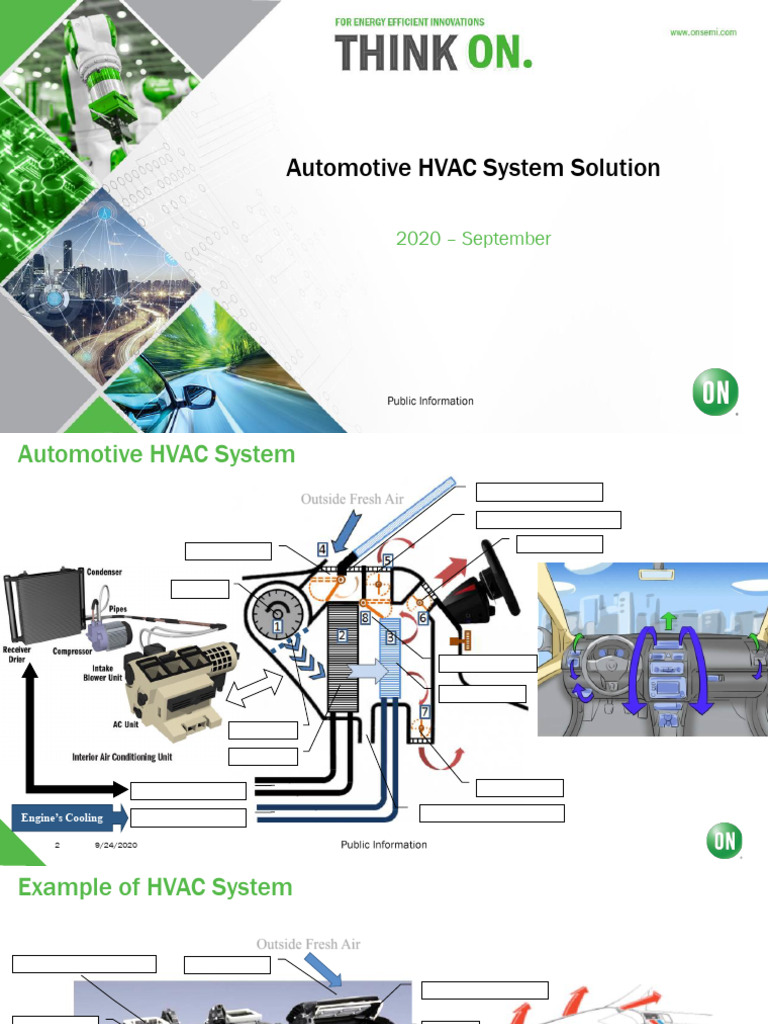 Automotive HVAC System Overview | PDF | Manufactured Goods | Mechanical ...