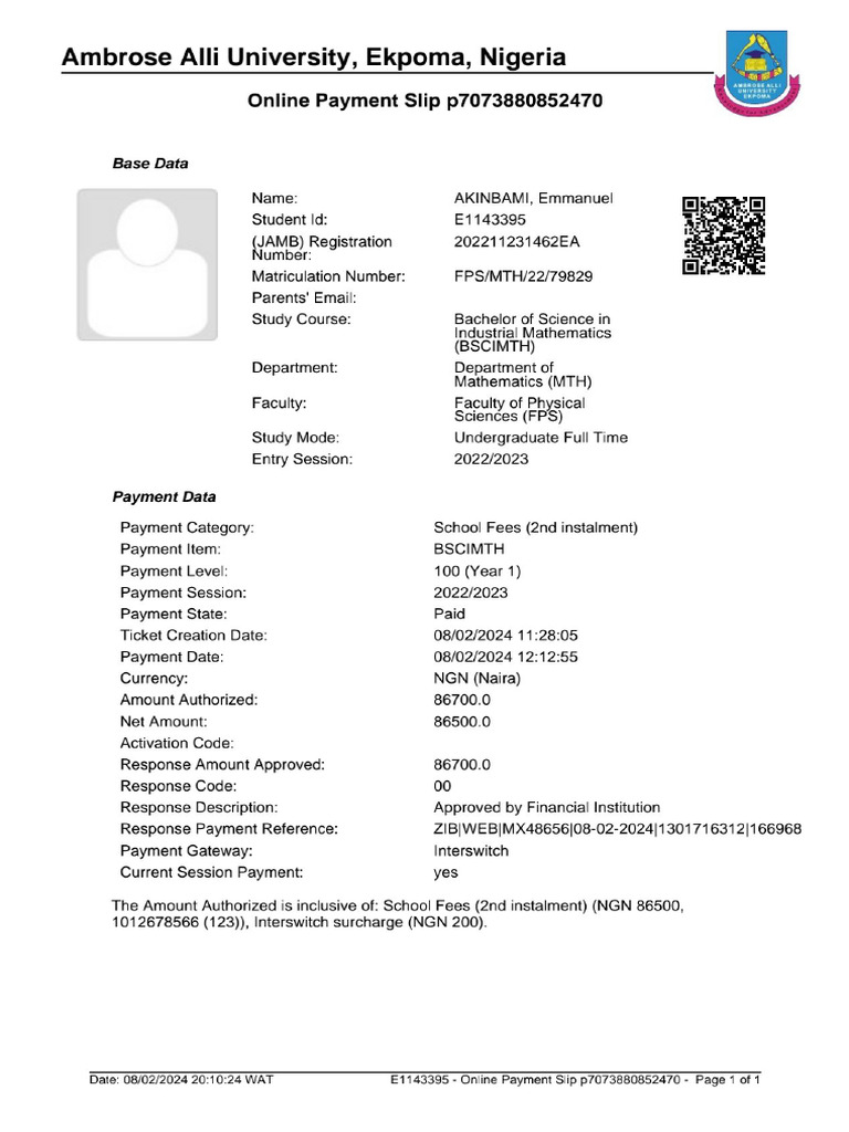 Akinbami Files | PDF