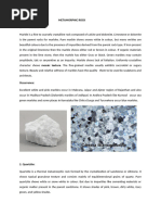 Augite and Hornblende Properties Overview | PDF | Rock (Geology) | Minerals