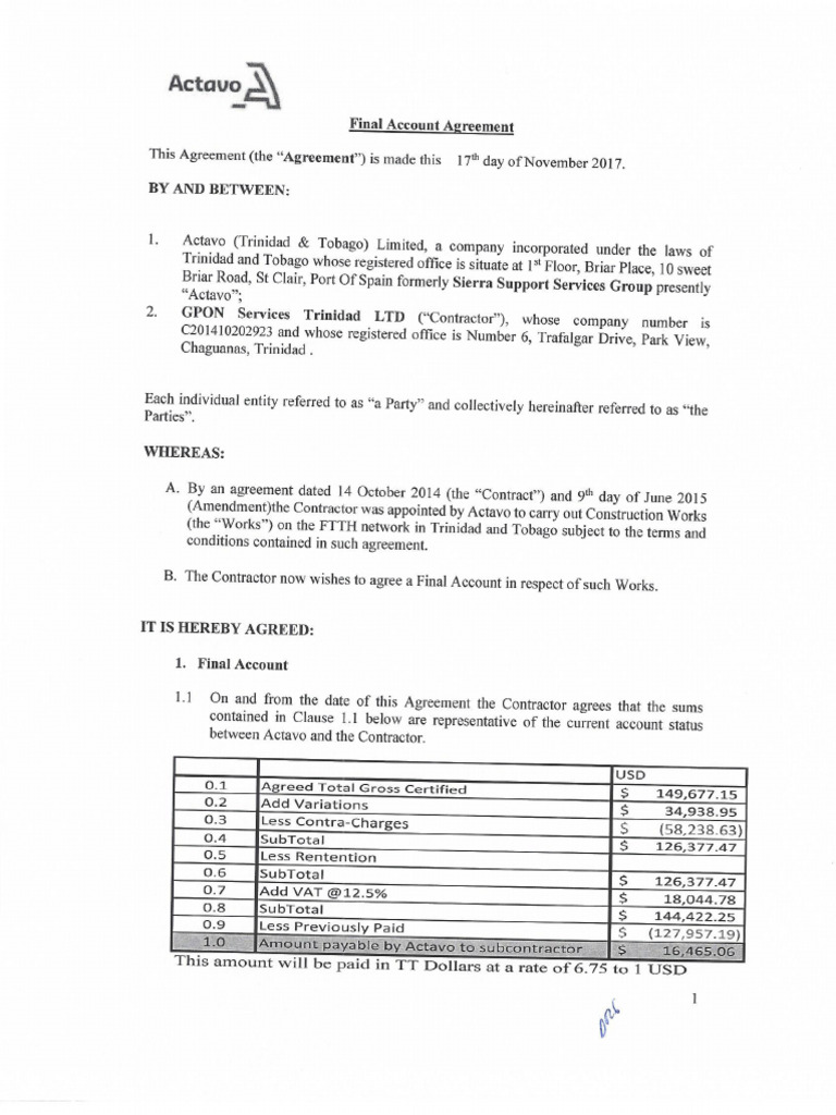 Gpon FTTH Backbone | PDF